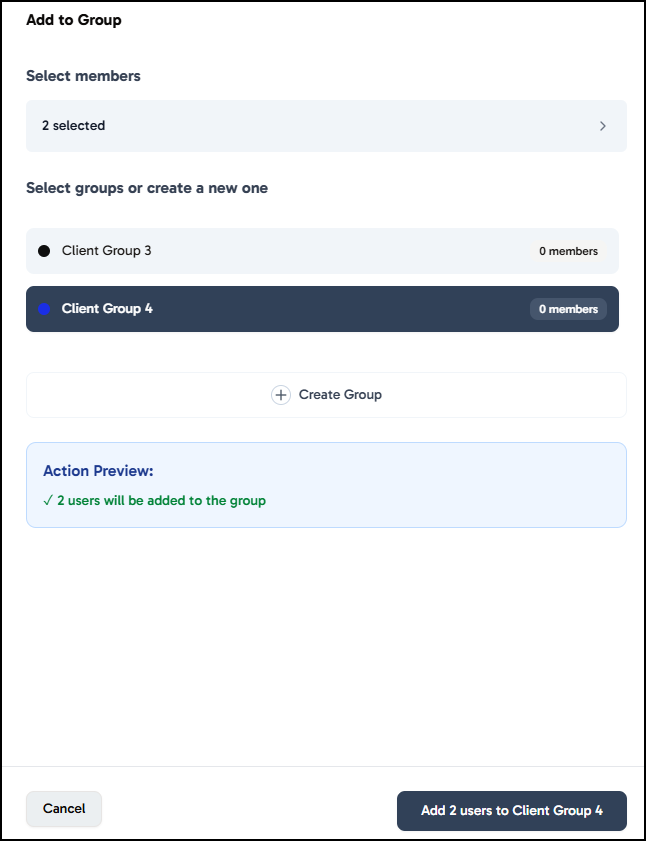 How to Create Groups within Myzone Users