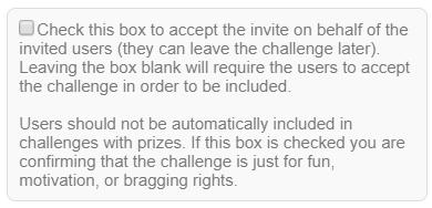 Creating a Myzone Challenge for your Members