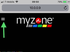 Controlling your Myzone software with a smartphone, tablet or other PC