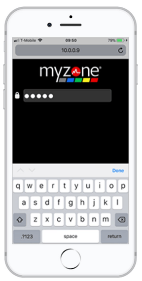 Controlling your Myzone software with a smartphone, tablet or other PC