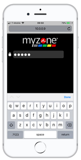 Controlling your Myzone software with a smartphone, tablet or other PC