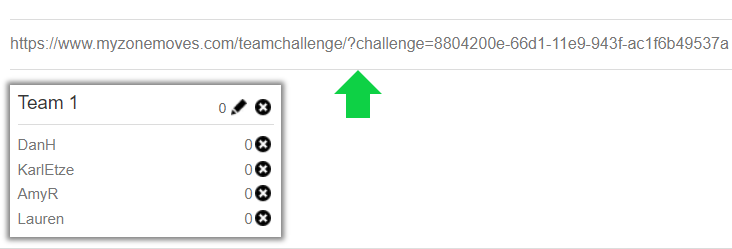 How to create a Myzone Team Challenge