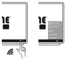 How do I set up my Myzone Touchscreen?