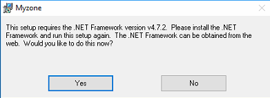 How to update your Myzone software