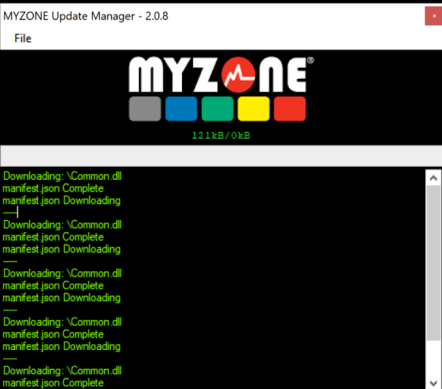How to update your Myzone software