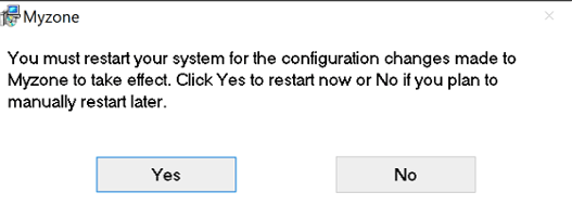 How to update your Myzone software